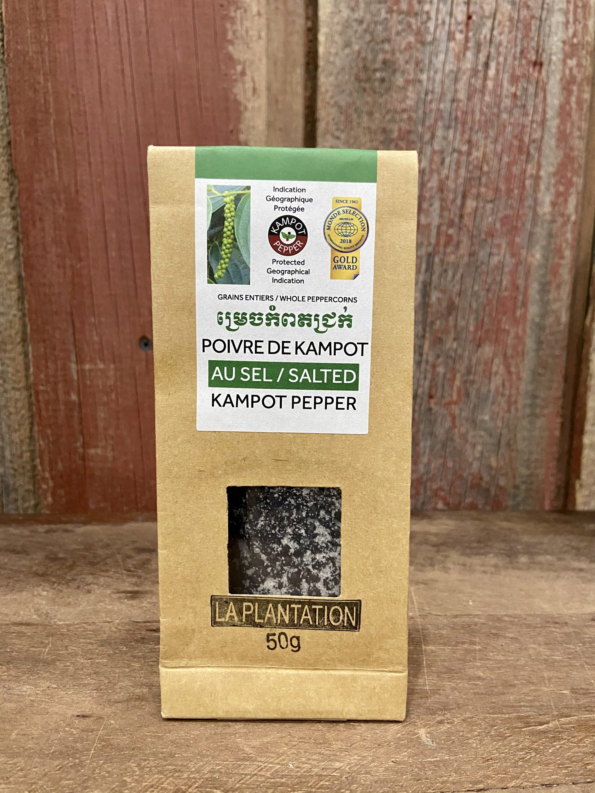 Whole Salted Peppercorns ~ Kampot Pepper - Lombardi Brothers Meats